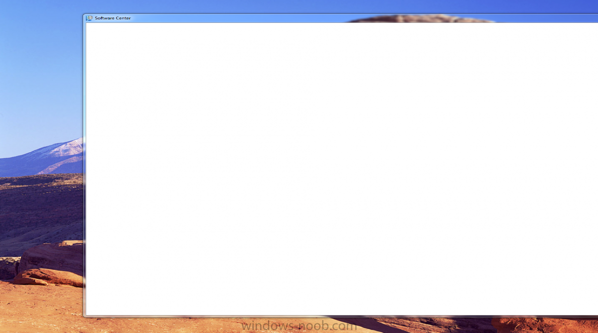 Software Center shows a blank screen - Troubleshooting, Tools, Hints ... Software Center shows a blank screen - Troubleshooting, Tools, Hints ...