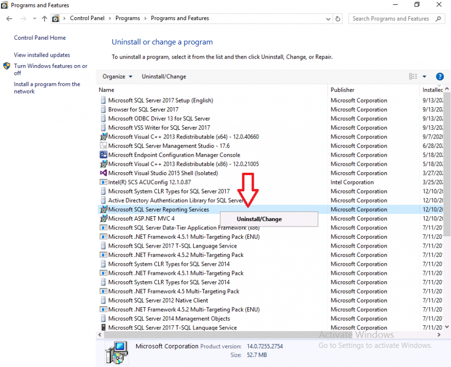 Fixing an evaluation version of SSRS with Fixing an evaluation version of SSRS with