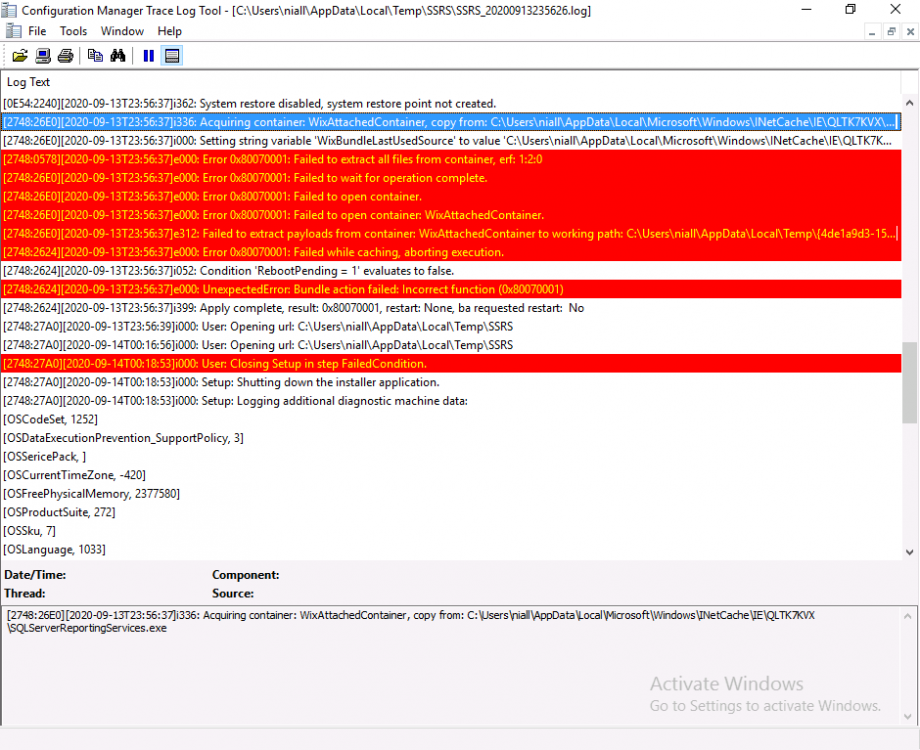 Fixing an evaluation version of SSRS with Fixing an evaluation version of SSRS with
